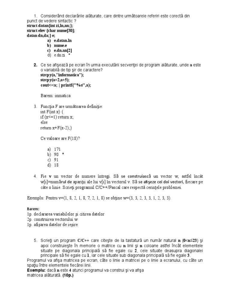 Test CPP | PDF