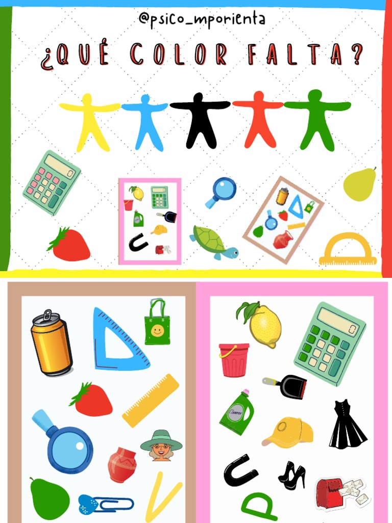 Juego de Colores Tarjetas | PDF