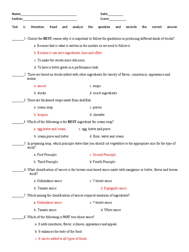 MC - Cookery10-WPS Office | PDF | Sauce | Butter