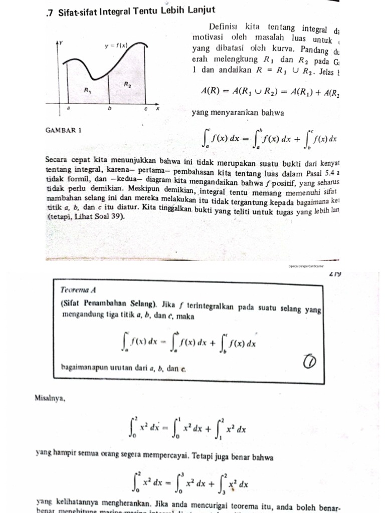 Sifat Integral Lanjut | PDF