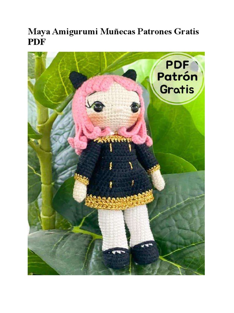 Maya Amigurumi Munecas Patrones | PDF