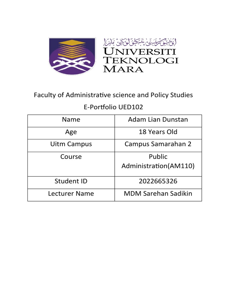 UED102 E-Portfolio: Study Skills Guide | PDF | Memory | Learning Styles