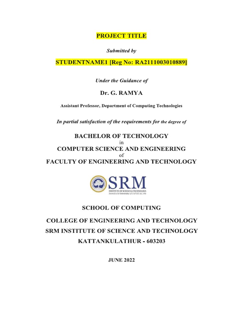 Bonafide For Sepm | PDF