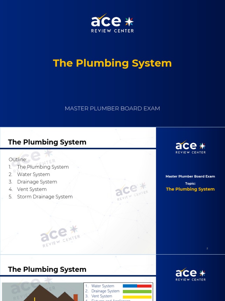 Plumbing System | PDF | Plumbing | Sewage