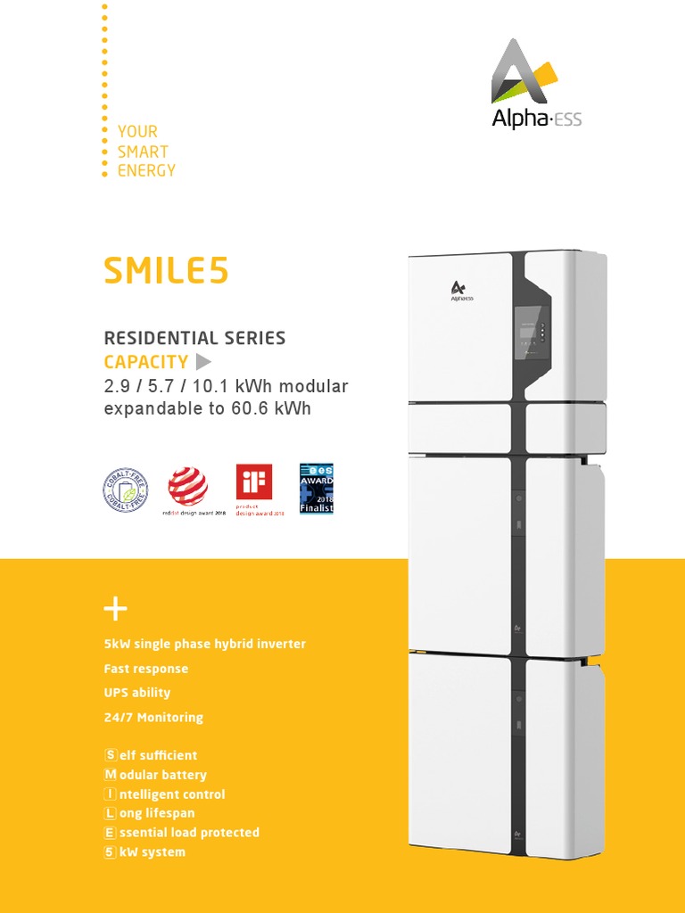 Alpha Smile5 Datasheet | PDF