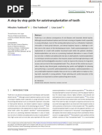 Dental Chart BSAVA | PDF | Tooth | Periodontology