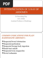 Abdominal X-ray Interpretation Guide | PDF | Abdomen | Anatomy