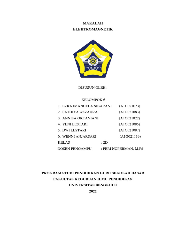 Makala Elektromagnetik K6 | PDF
