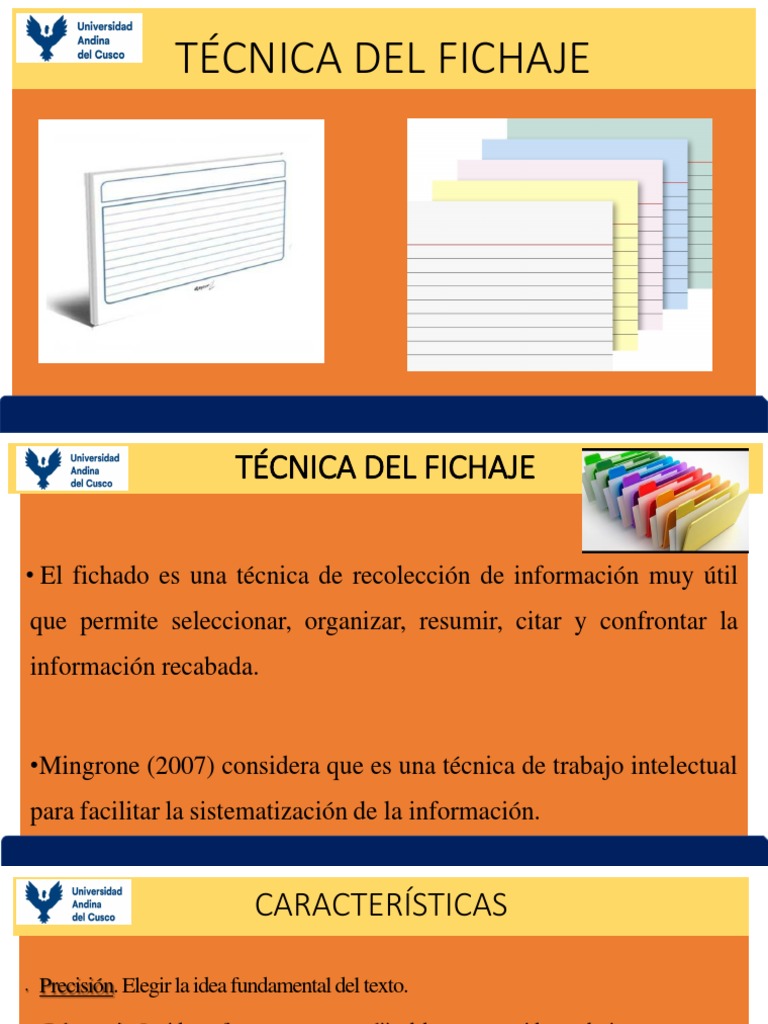 El Fichaje y Características | PDF