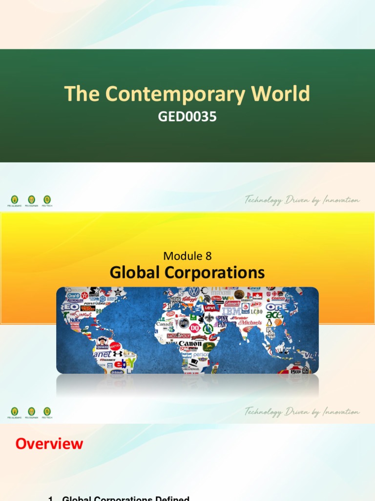 The Contemporary World | PDF