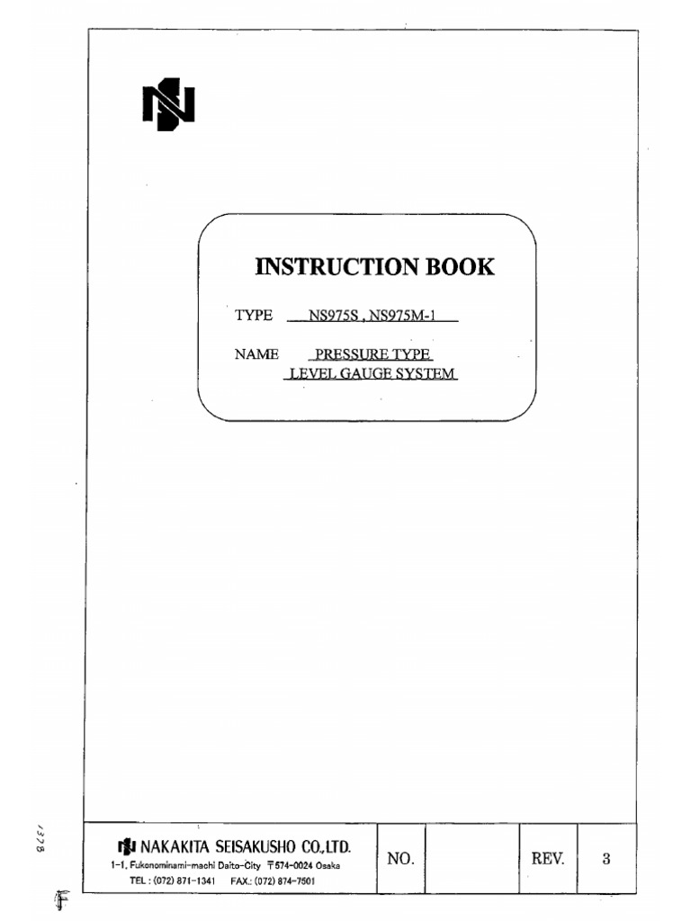 216 Ballast Tank Remote Gauging System | PDF