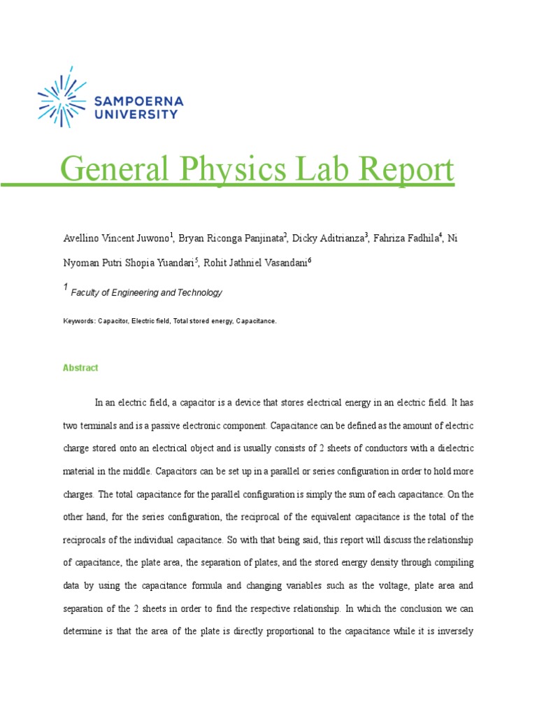 Lab Report 5 Phy Lab 2 | PDF
