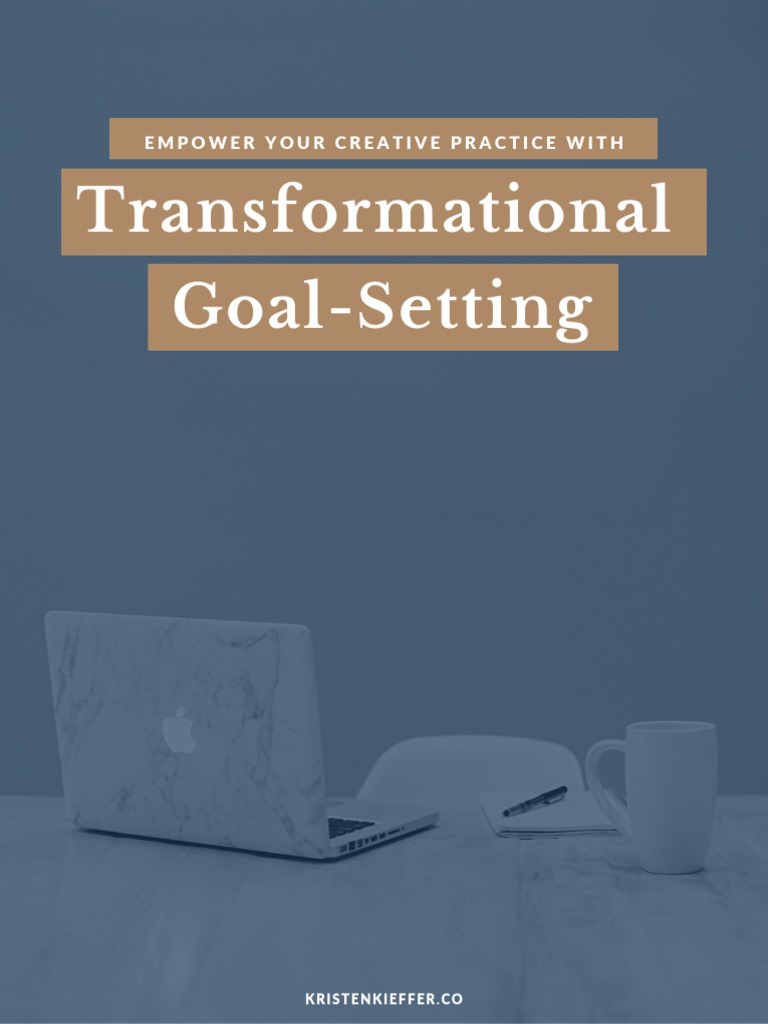 Transformational Goal-Setting Workbook (Fillable) | PDF