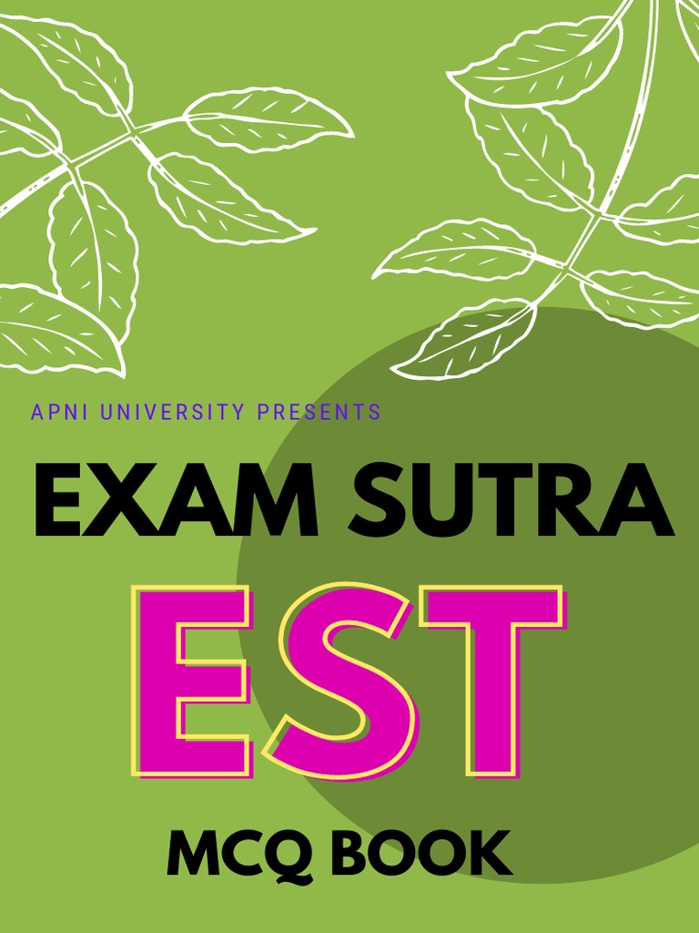 Exam Sutra: EST EST | PDF