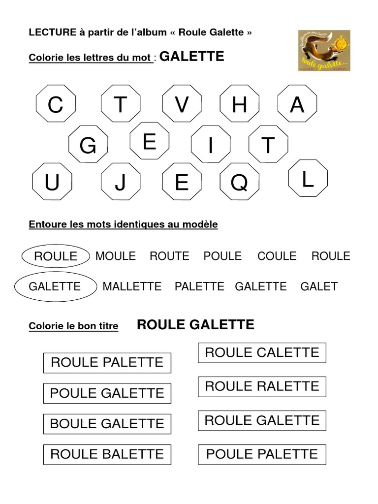 LECTURE Roule Galette | PDF