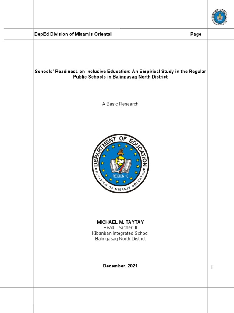 Inclusive Education | PDF