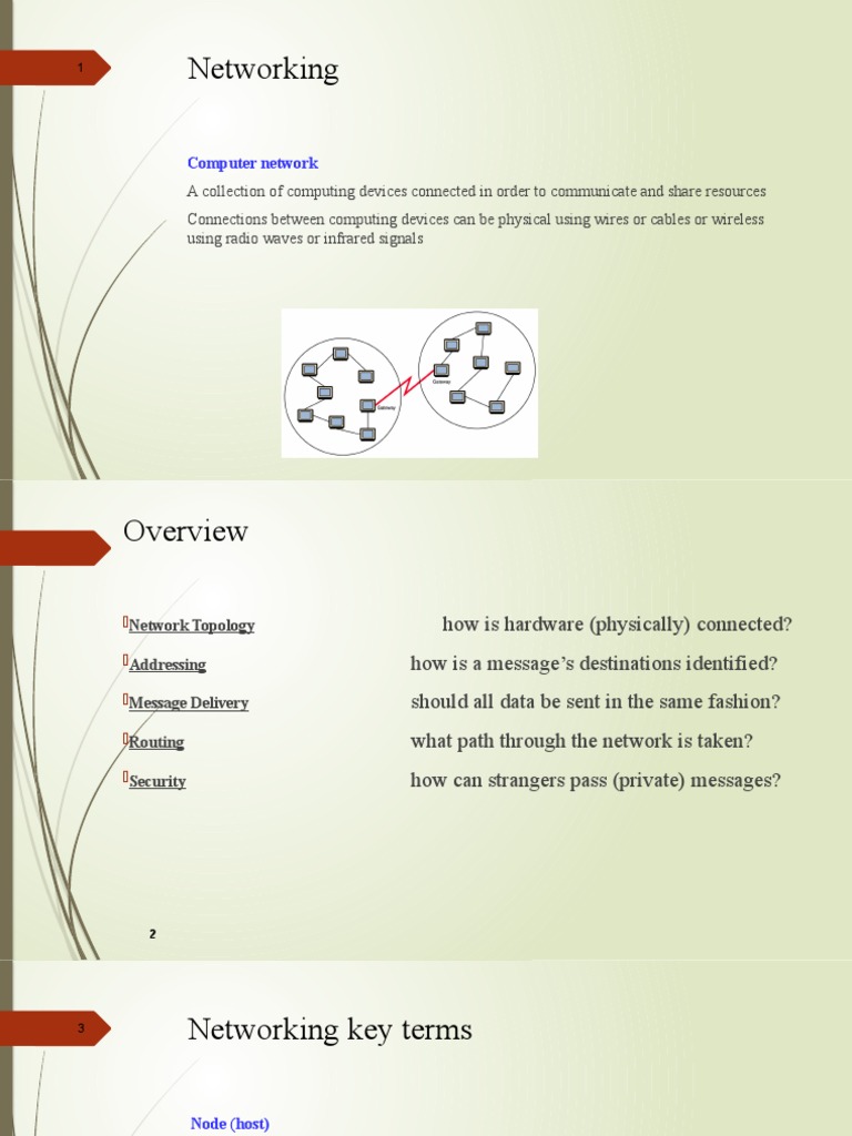 Networking: Computer Network | PDF