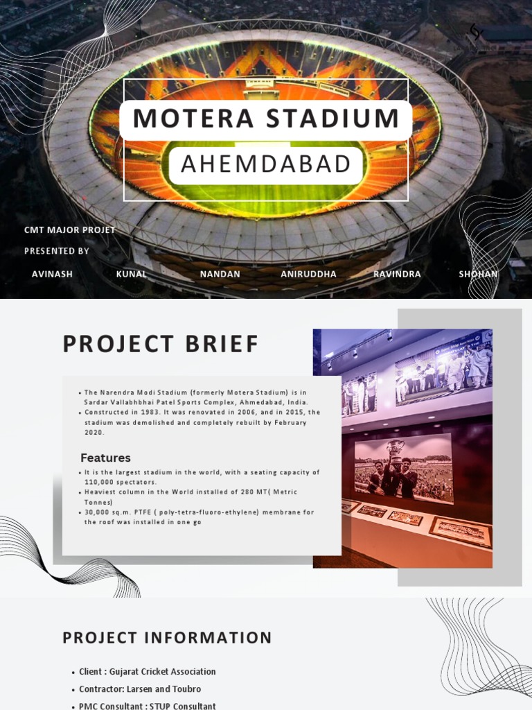Motera Stadium: Ahemdabad | PDF | Engineering
