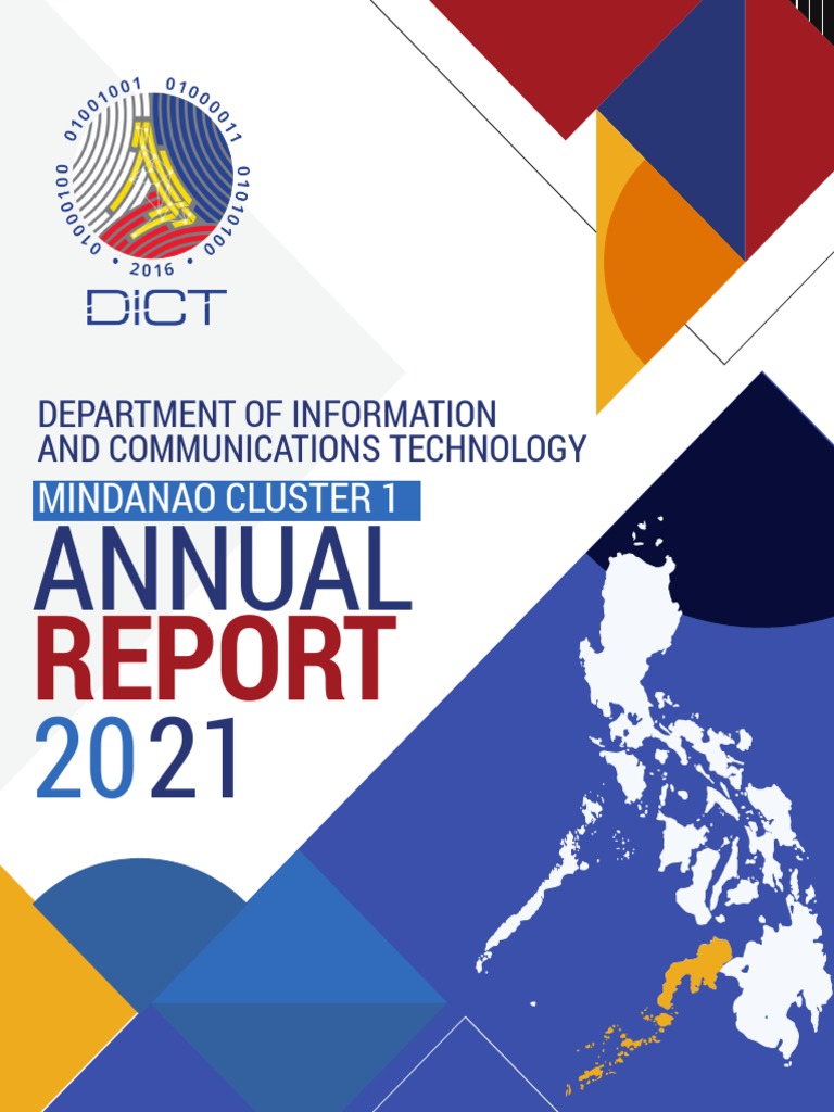 DICT Mindanao 2021 Annual Report | PDF | Educational Technology | Computing