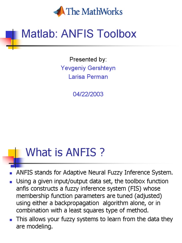 3 Matlab Anfis | Parameter (Computer Programming) | Matlab
