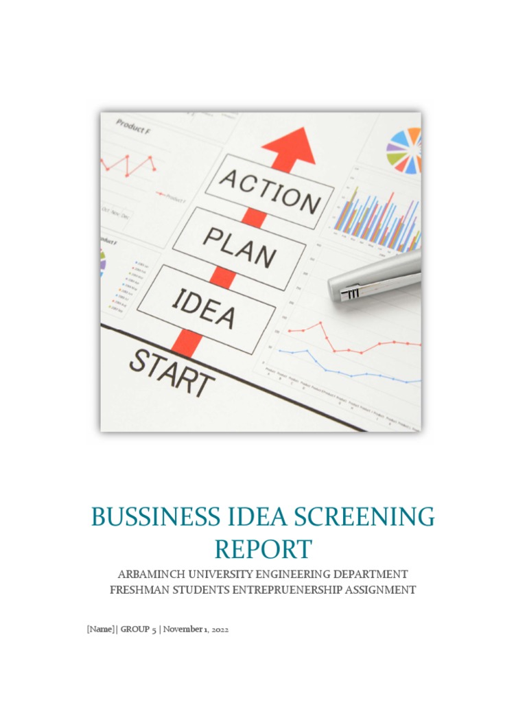 Business Idea Screening Report 2022 | PDF