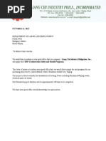 Letter of Intent for CSHP Application | PDF