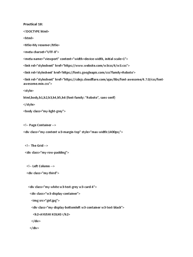 Practical 10 Ps | PDF