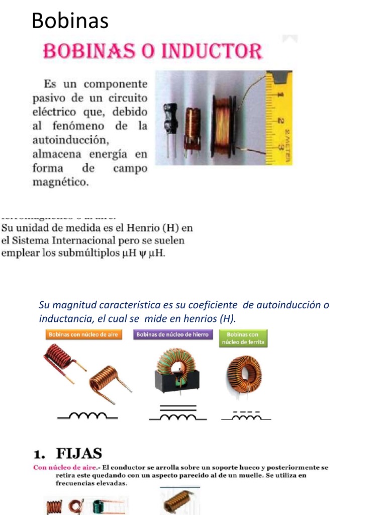 Bobinas Parte1 | PDF | Inductor | Inductancia