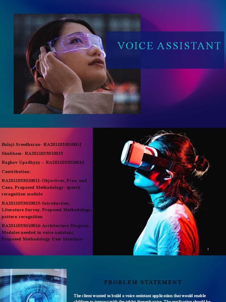 Voice Assistant | PDF | Speech Recognition | Artificial Intelligence