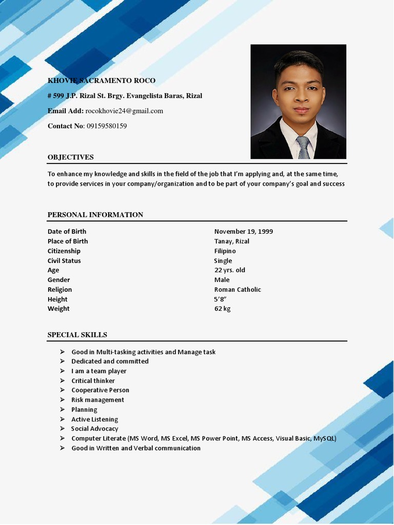 K Resume | PDF | Cognition | Cognitive Science