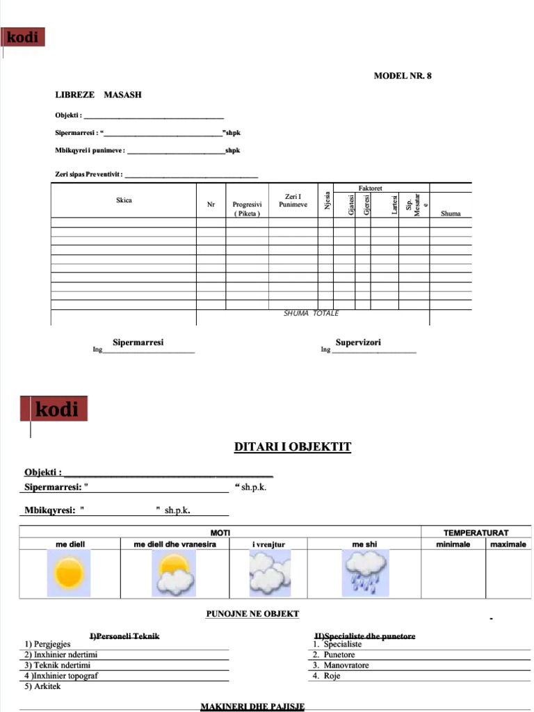 PDF Ditari I Objektit - Compress | PDF