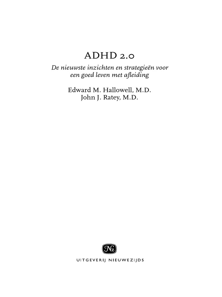 Adhd 2.0 | PDF