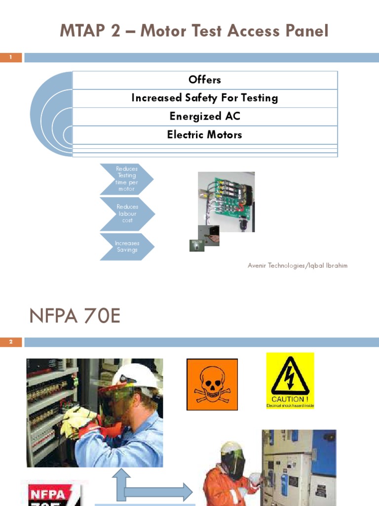 Mtap2 Presentation | PDF | Electric Arc | Equipment