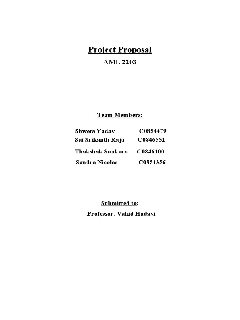 Project Proposal Advance Python - Edited | PDF | Machine Learning ... Project Proposal Advance Python - Edited | PDF | Machine Learning ...