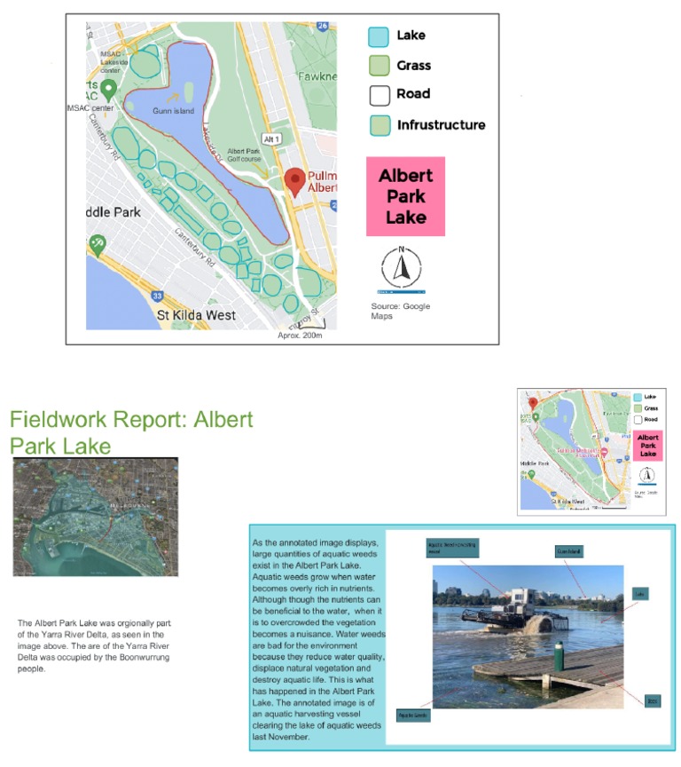 Albert Park Lake Map | PDF
