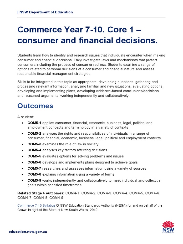 Commerce 1 | PDF | Loans | Debt