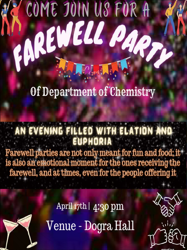 Poster for Farewell Party_17 april 2023 | PDF