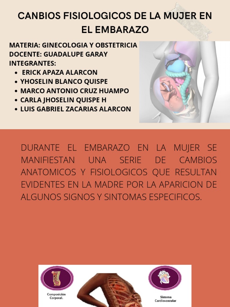 Cabios Fisiologicos | PDF | El embarazo | Estrógeno