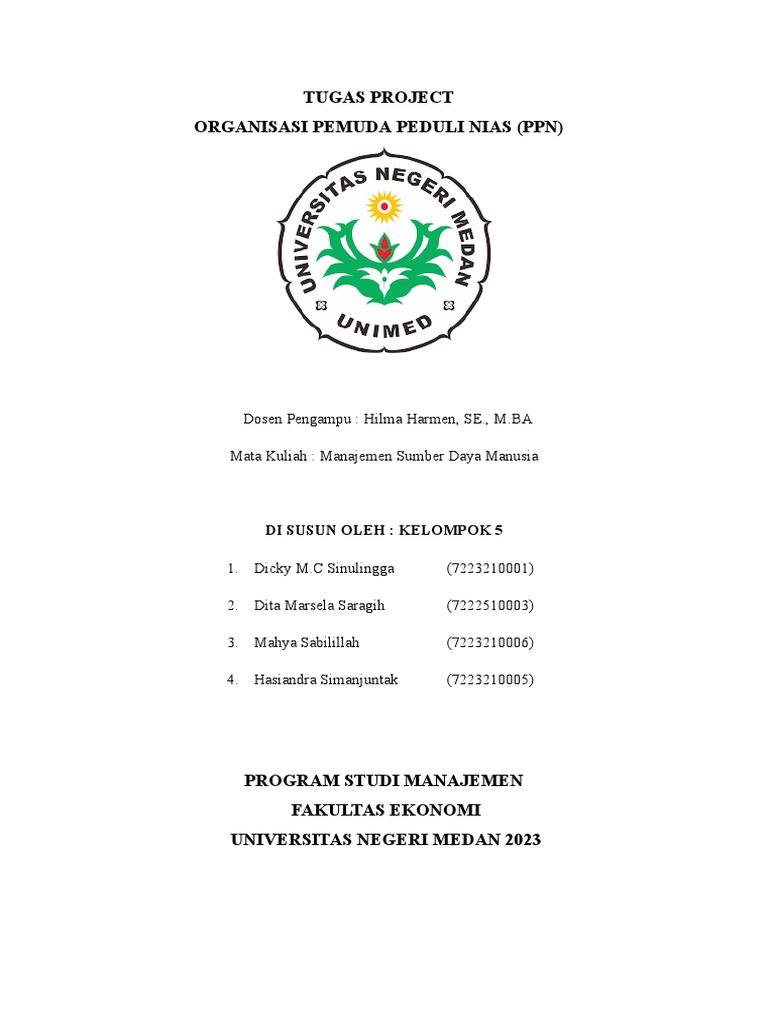 TUGAS PROJECT MSDM Kel 5 Fix | PDF