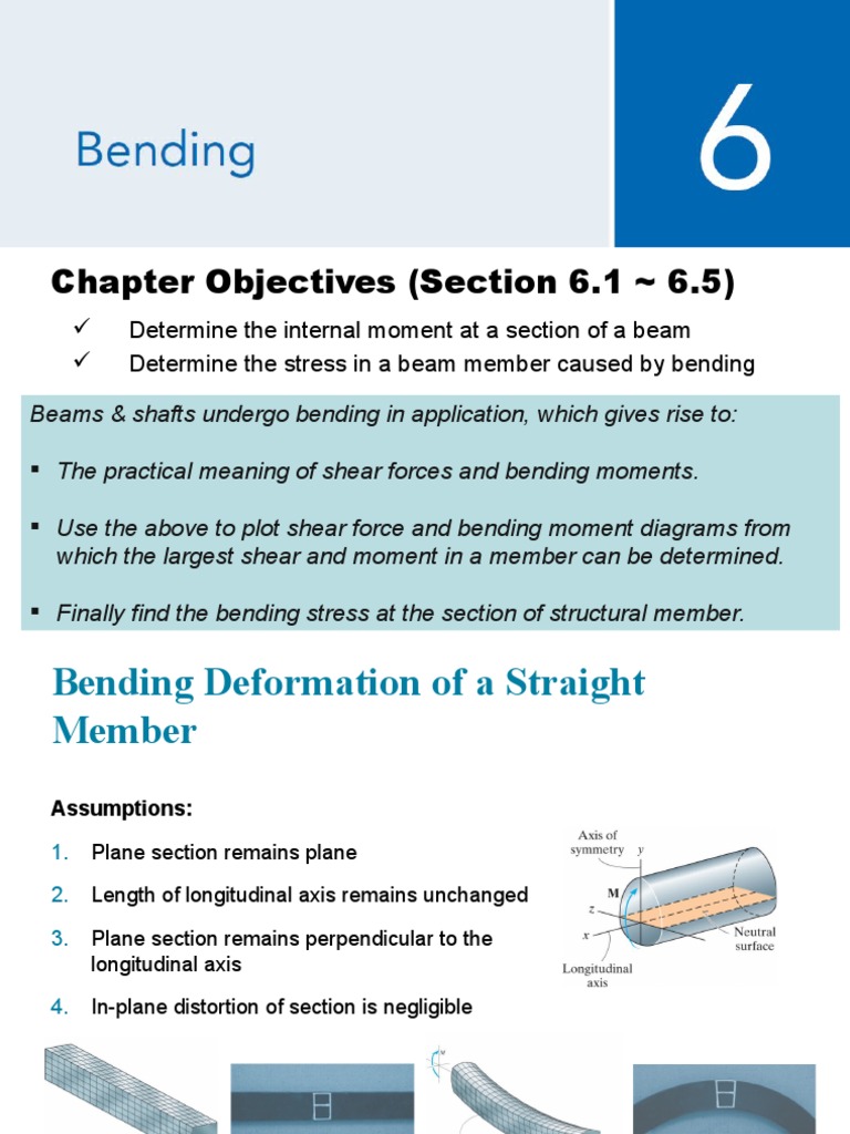 Lecture 9-Bending and Transverse Shear (20 April 2023-DELIVERED) | PDF ...