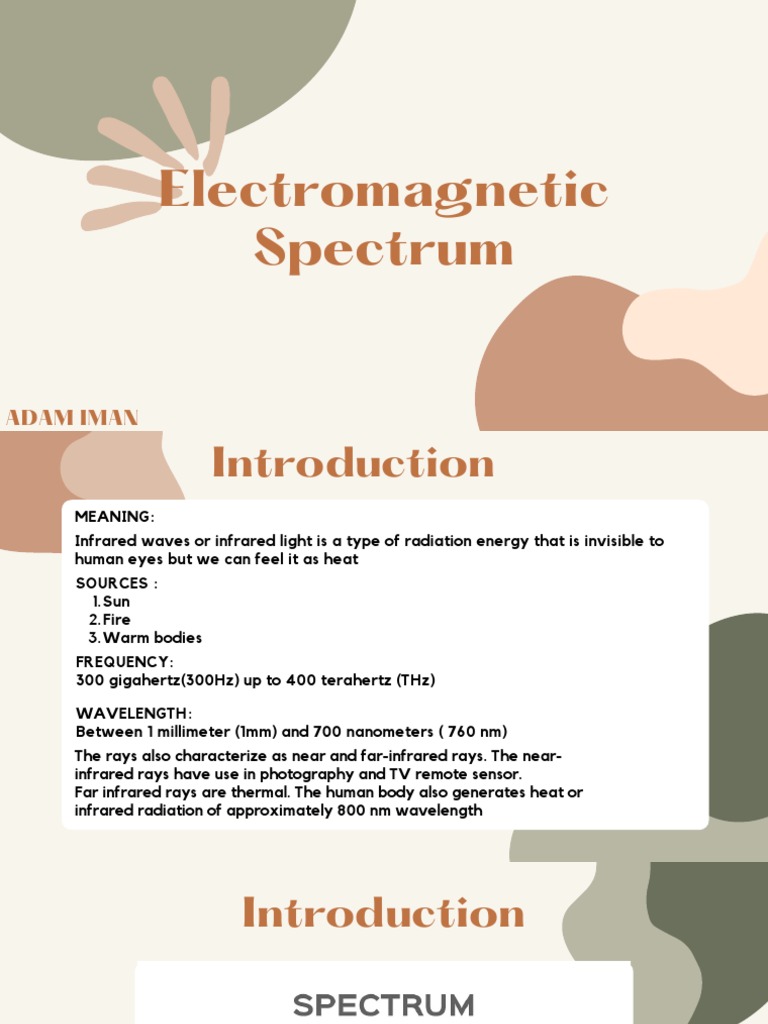 Electromagnetic Spectrum | PDF
