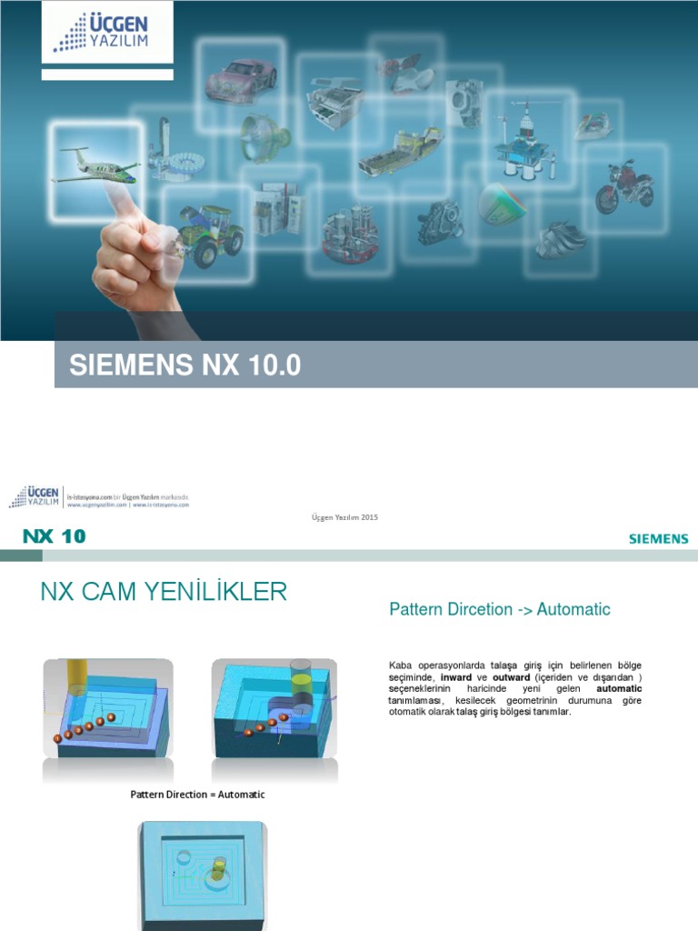 SIEMENS NX 10.0. Üçgen Yazılım 2015 | PDF