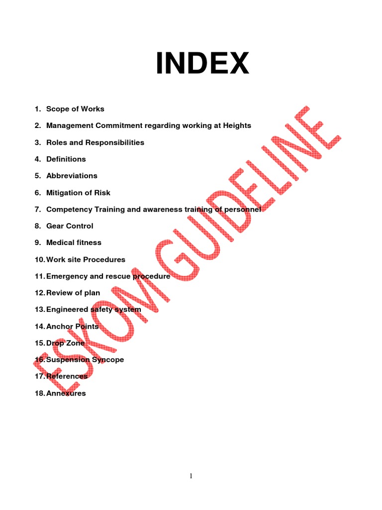 Index | Download Free PDF | Personal Protective Equipment