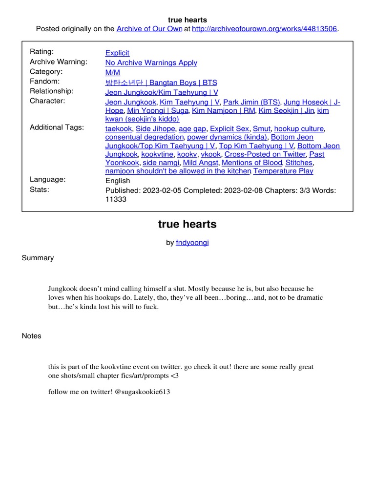 True Hearts | PDF