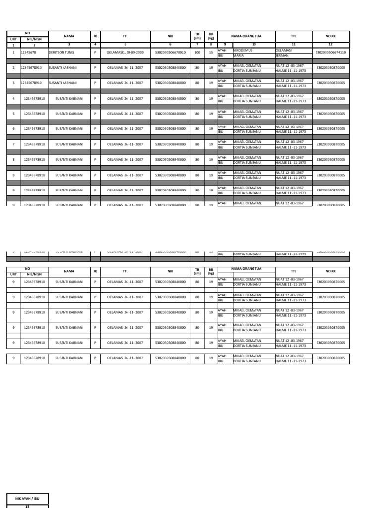 Buku Induk Siswa Pdf 