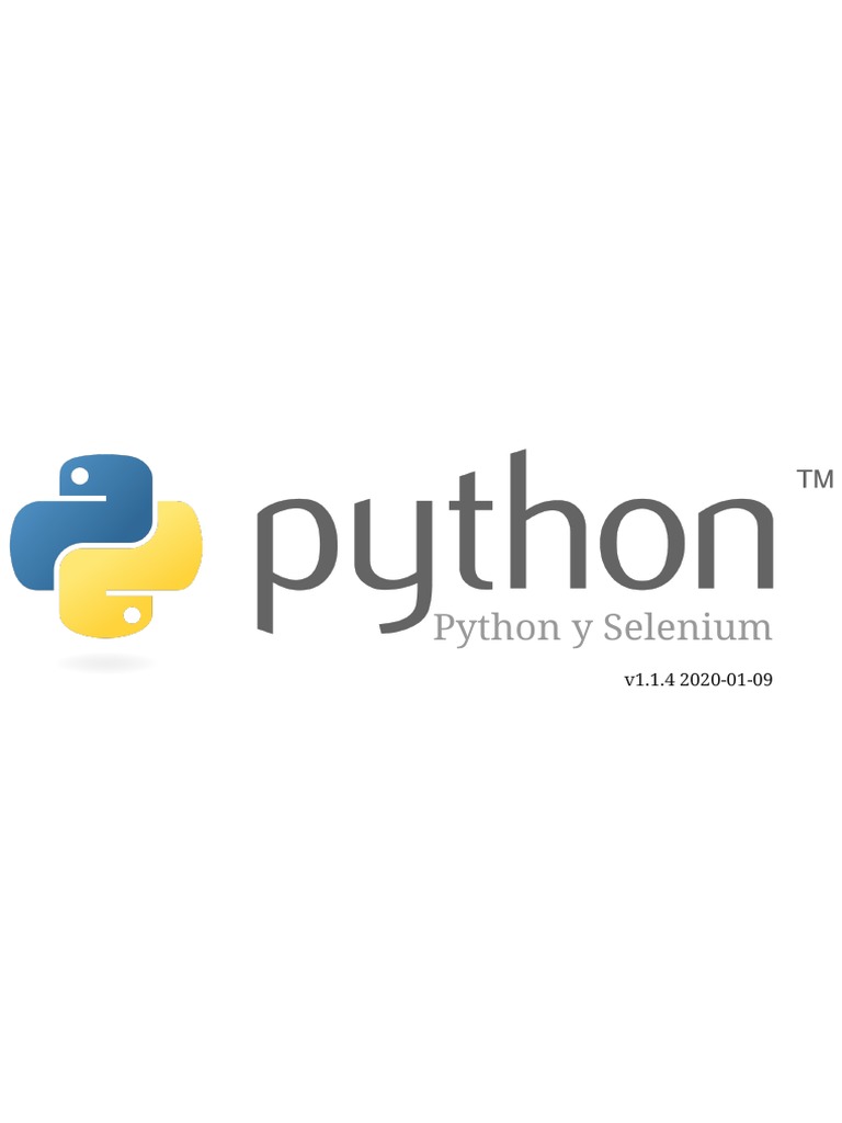 Documentacion Selenium Python | Descargar gratis PDF | Gestión de tecnología de la información ...