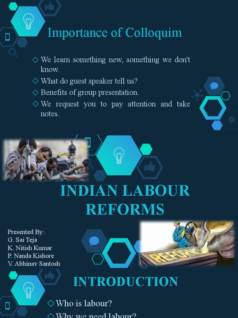 Indian Labour Reforms | PDF | Welfare | Employment