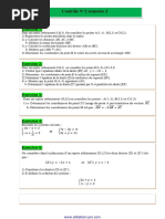 Exercices d'équations et inéquations 3AC | PDF | Formes géométriques ...