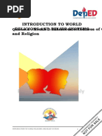 HUMSS IWRBS Module 1 Concept Elements and Characteristics of Belief ...