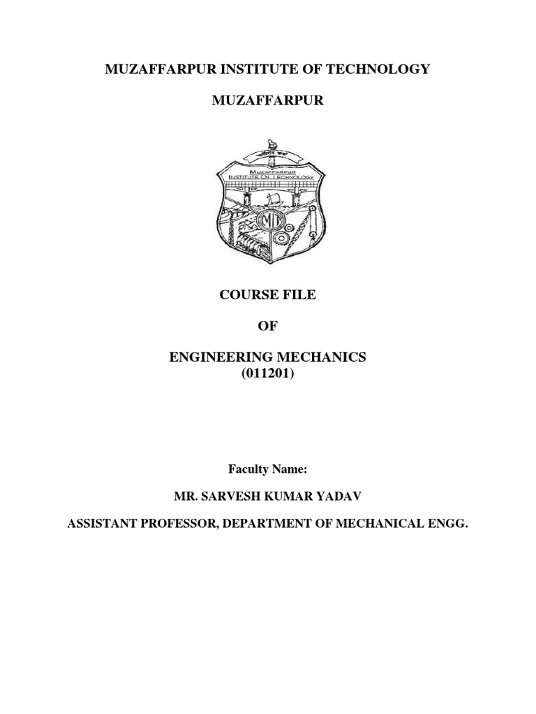 Engineering Mechanics | PDF | Force | Rotation Around A Fixed Axis